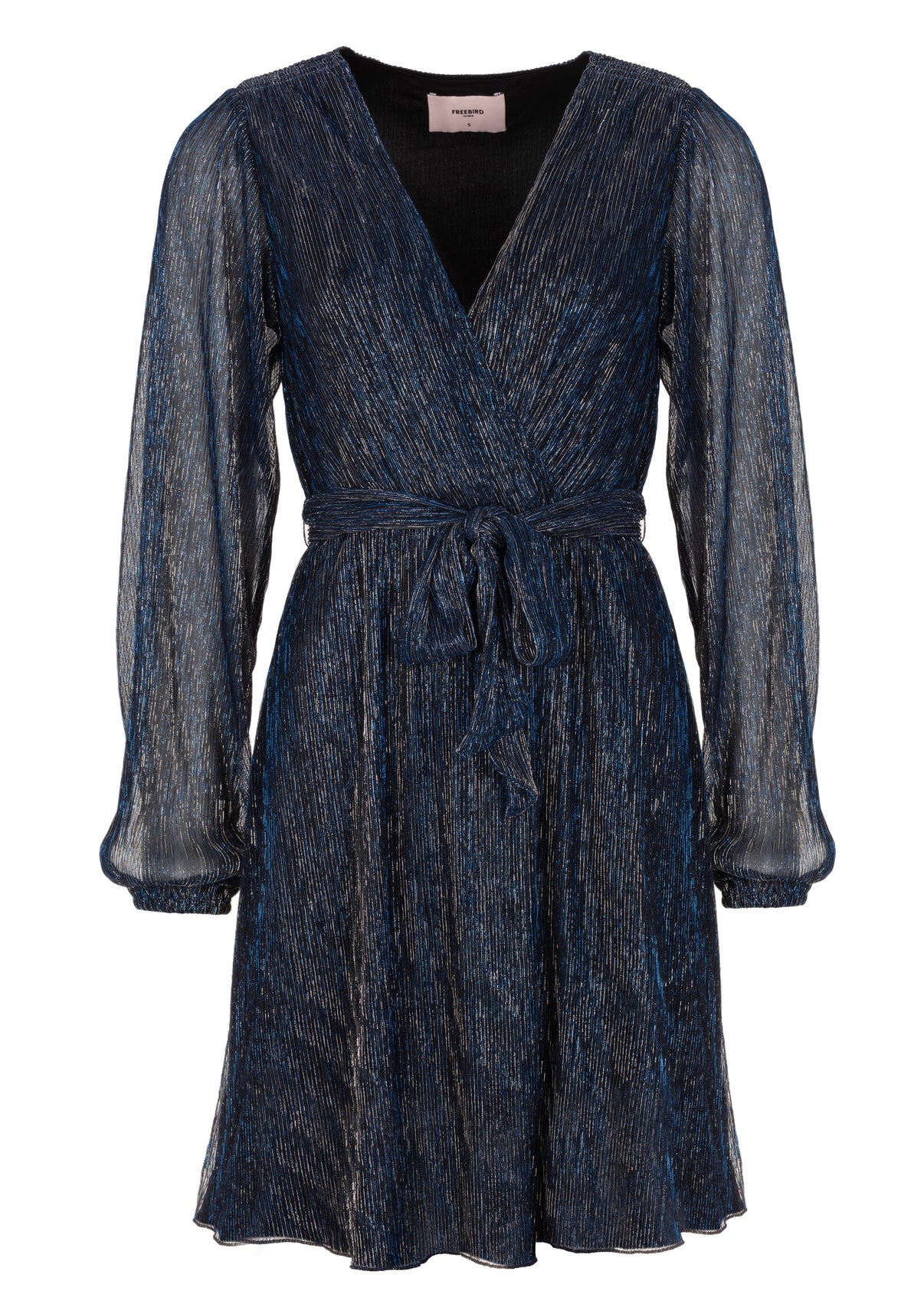 Dalena Jurk Blauw – Freebirdicons