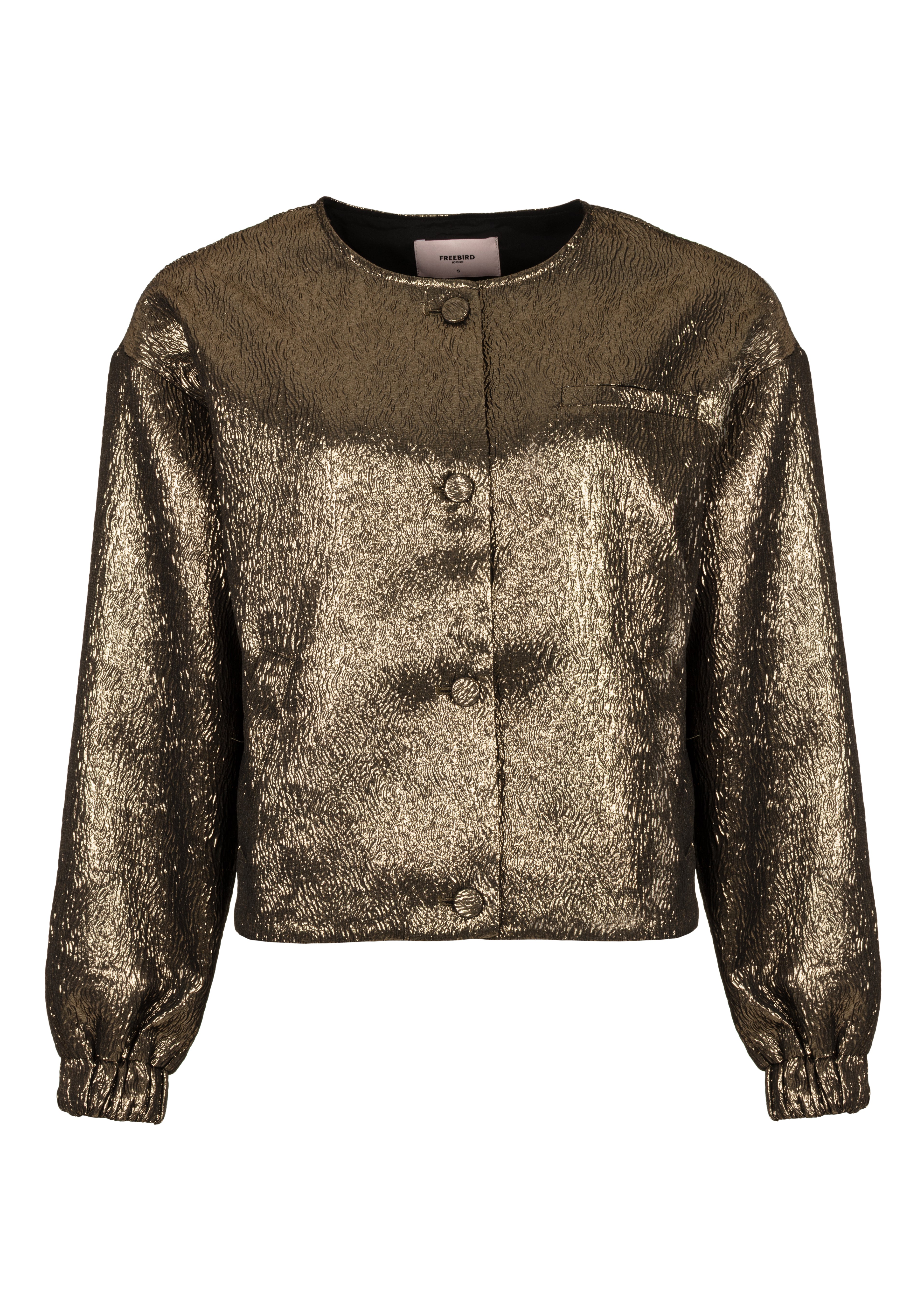 Lola Jacket Gold – Freebirdicons